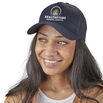 Navy Positive Wear Trucker Cap - Embroidered Personalization Available ...