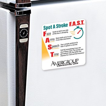How To Spot A Stroke F.A.S.T. Magnet - Personalization Available ...