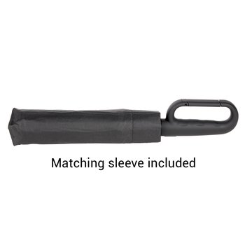 Thin Gold Line 46" rPET/UV Auto Open & Close Umbrella With Reflective ...