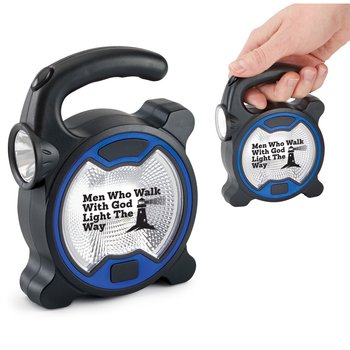 Men Who Walk With God Light The Way 2-In-1 LED Carry Light | Positive ...