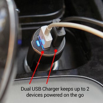 Thanks for Going the Extra Mile 3-in-1 Car Charger Emergency Safety ...