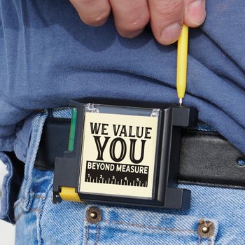 We Value You Beyond Measure Deluxe Tape Measure | Positive Promotions