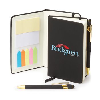 Stanton Jotter with Sticky Notes & Stylus Pen - Personalization ...