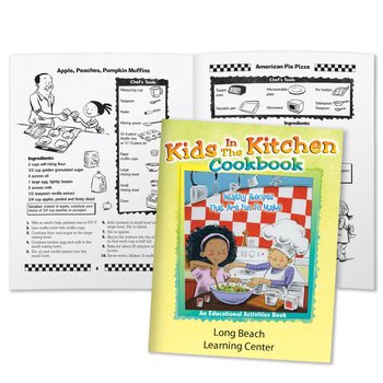 Kids In The Kitchen Educational Activities Cookbook | Positive Promotions