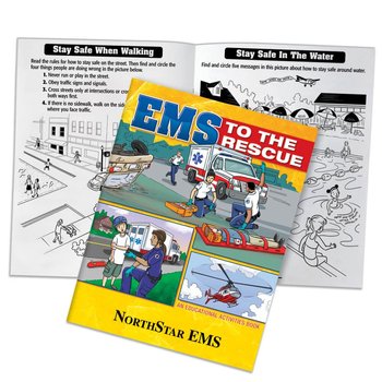 EMS To The Rescue Educational Activities Book | Positive Promotions