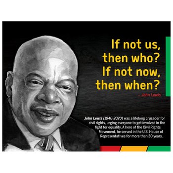 Inspirational African Americans Laminated Posters - Set of 10 ...