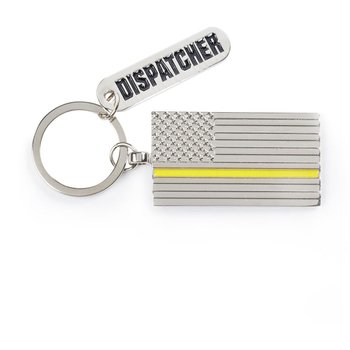 911 Dispatchers: The Thin Gold Line Paracord Key Chain With Card ...
