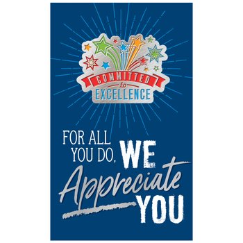 Committed To Excellence Lapel Pin With Presentation Card | Positive ...