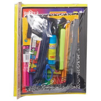 Grades K-2 Deluxe School Kit in Deluxe Backpack | Positive Promotions