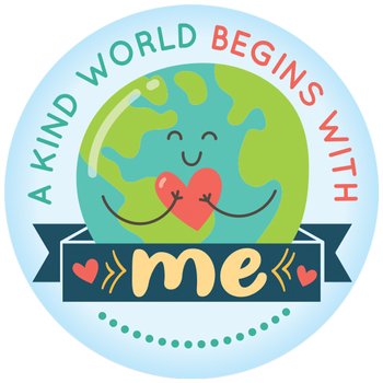 Kindness Assortment II 5-On-A-Roll Stickers - Roll of 200 | Positive ...