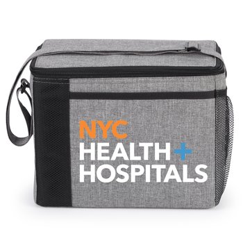Gray Grayson Lunch/Cooler Bag & Black Locking Container Gift Set - Full ...