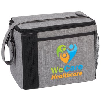 Gray Grayson Lunch/Cooler Bag & Black Locking Container Gift Set ...