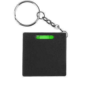 Square Tape Measure With Level And Key Tag | Positive Promotions