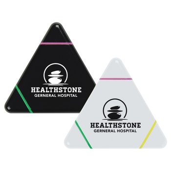 Non-Toxic Triple Color Header Highlighter | Positive Promotions