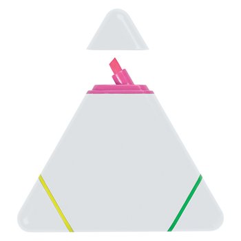 Non-Toxic Triple Color Header Highlighter | Positive Promotions