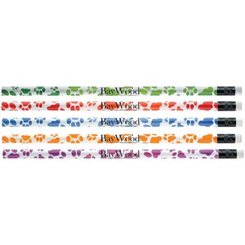 Mood "Paw" Pencils - Personalization Available | Positive Promotions
