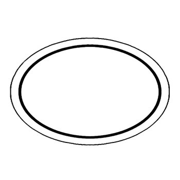 Vinyl Oval Bumper Stickers 6" x 4" - Personalization Available ...
