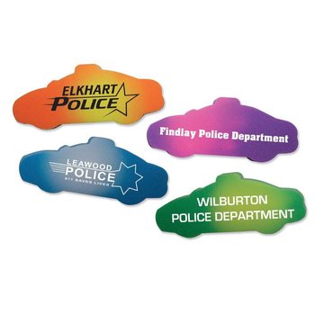 Police Car Die-Cut Mood Erasers - Personalization Available | Positive ...