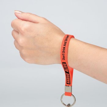 Arrive Alive: Don't Drink And Drive Key Tag Bracelet | Positive Promotions