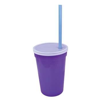 Cup/Straw/Lid Set - 17 Oz. - Personalization Available | Positive ...