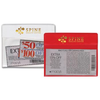 Magnetic Backed Coupon Case - Personalization Available | Positive ...
