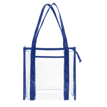 Secure Clear Stadium Tote Bag - Personalization Available | Positive ...