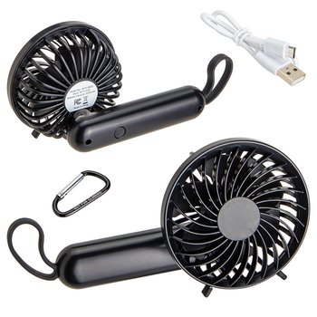 Breezy Rechargeable Hand Fan - Personalization Available | Positive ...
