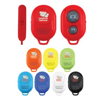 Wireless Bluetooth® Selfie Remote With Keychain - Full-Color ...