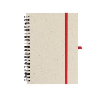 Natural Spiral Notebook with Recycled Paper - Personalization Available ...