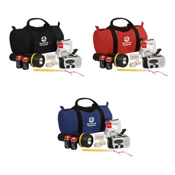 Power Outage Kit With Radio, Light, & USB in Heavy-Duty Bag - One-Color ...