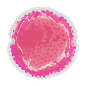 Circle Gel Beads Hot/Cold Ice Pack - One-Color Personalization ...