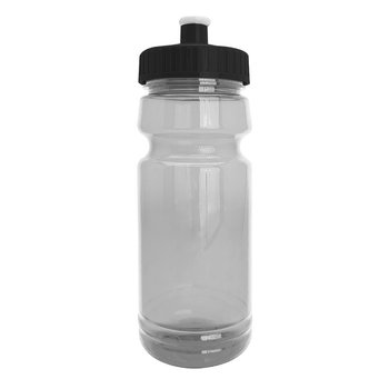 Clear Sports Bottle 24 oz. With Push-Pull Lid - One-Color ...
