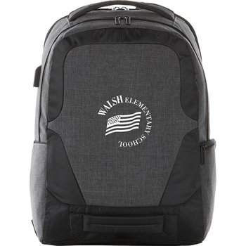 17" Overland TSA Computer Backpack with USB Port - Personalization ...