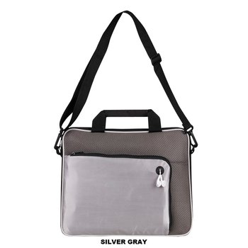 13" Chrome laptop Briefcase Bag-Full Color Personalization | Positive ...