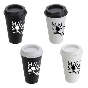 Caf Sustainable To-Go Cup - 17 Oz. - Personalization Available ...