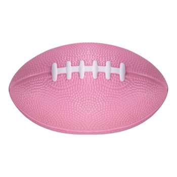 Pink Athletic Stress Football - One-Color Personalization Available ...