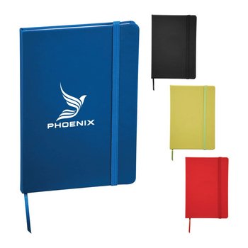 5" X 7" SNAP ELASTIC CLOSURE NOTEBOOK - PERSONALIZATION AVAILABLE ...