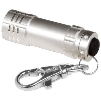 Mini Aluminum Flashlight Keychain - Laser-Engraved Personalization ...