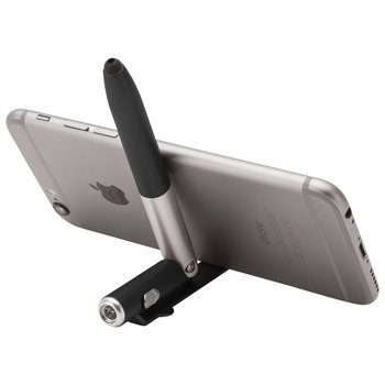 4-in-1 Ballpoint Pen/LED/Phone Stand/Stylus - Personalization Available ...