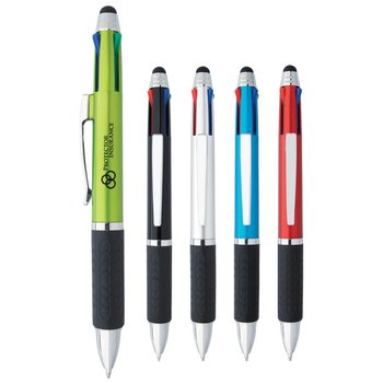 The Indicator 4-Color Stylus Pen - Personalization Available | Positive ...