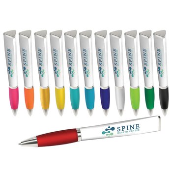 Three-Sided Ad Pen - Full Color Personalization Available | Positive ...