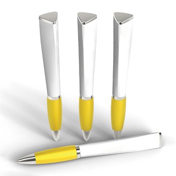 Three-Sided Ad Pen - Full Color Personalization Available | Positive ...