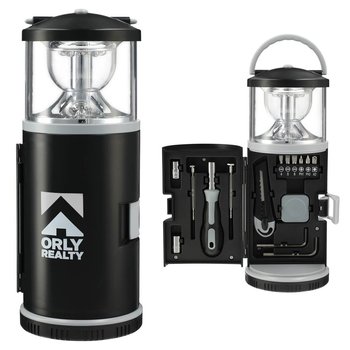 15-Piece Tool Kit With Multi-Function Lantern - Personalization ...