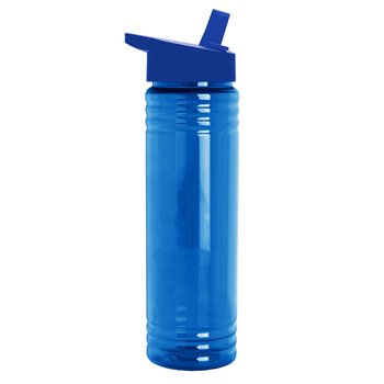 Slim Fit Water Bottle With Flip Straw Lid 24-Oz. - Personalization ...