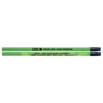 Heat-Sensitive Pencil Assortment With EMS Safety Tips - Pack of 100 ...