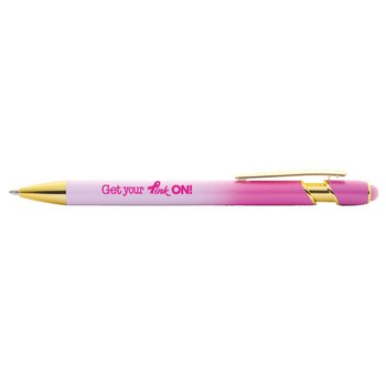 Get Your Pink On! Pink Ombré Stylus Pen - One-Color Personalization ...