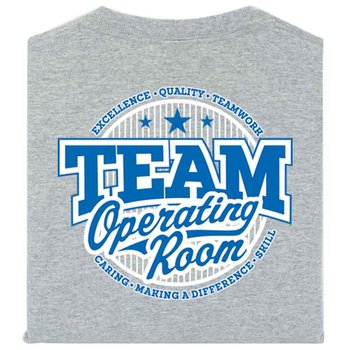 Team Operating Room Positive 2-Sided T-Shirt - Personalization ...