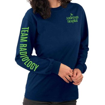 Team Radiology Long-Sleeve 2-Location Recognition T-Shirt ...