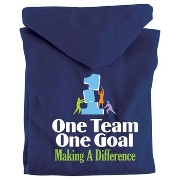 One Team, One Goal: Making A Difference Gildan® Team Building Full-Zip ...