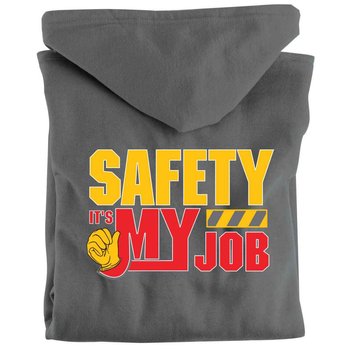 Safety: It's My Job Gildan® Full-Zip Hooded Sweatshirt ...